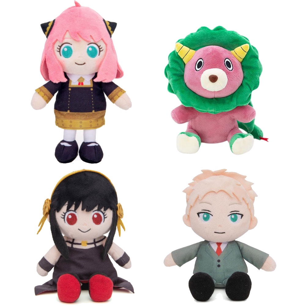 New Anya Spy X Family Plush Dolls Anya Forger Cartoon Bond Forger Yor ...