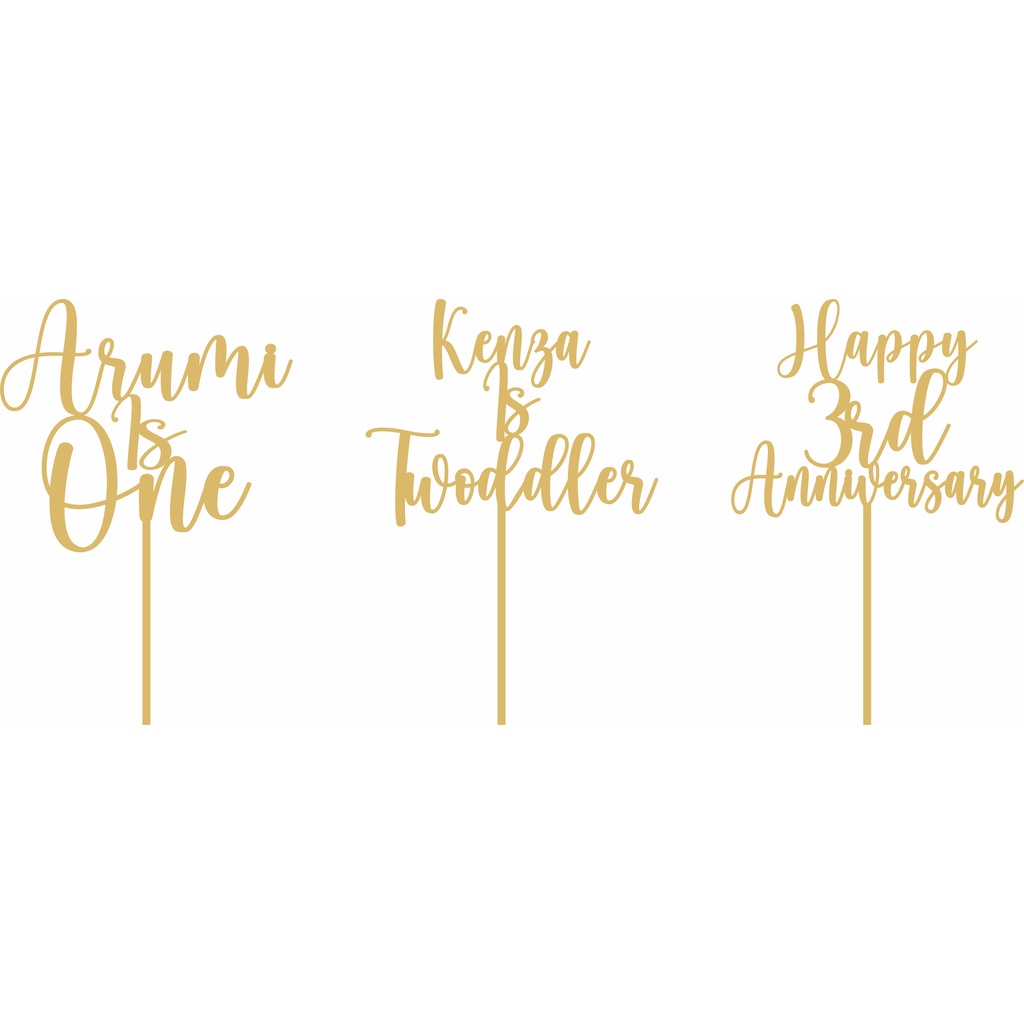 Order Cake Topper Custom by shilahudinkhumaidi | Shopee Philippines
