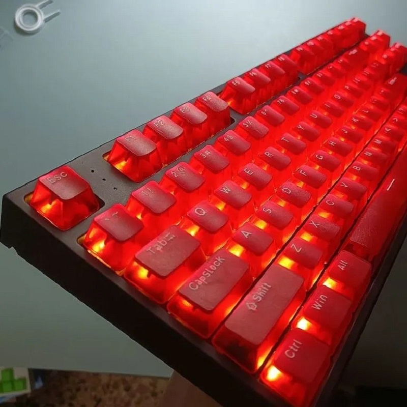 132 Keys PBT OEM Keycap For Mechanical Keyboard 61 64 68 87 104 Keys ...
