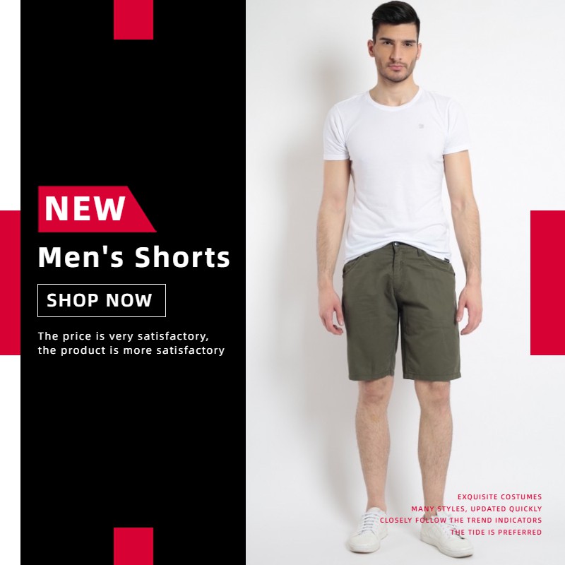 Short Shorts, Casual Men's Short, Fit Trendy, Shorts For Men ...