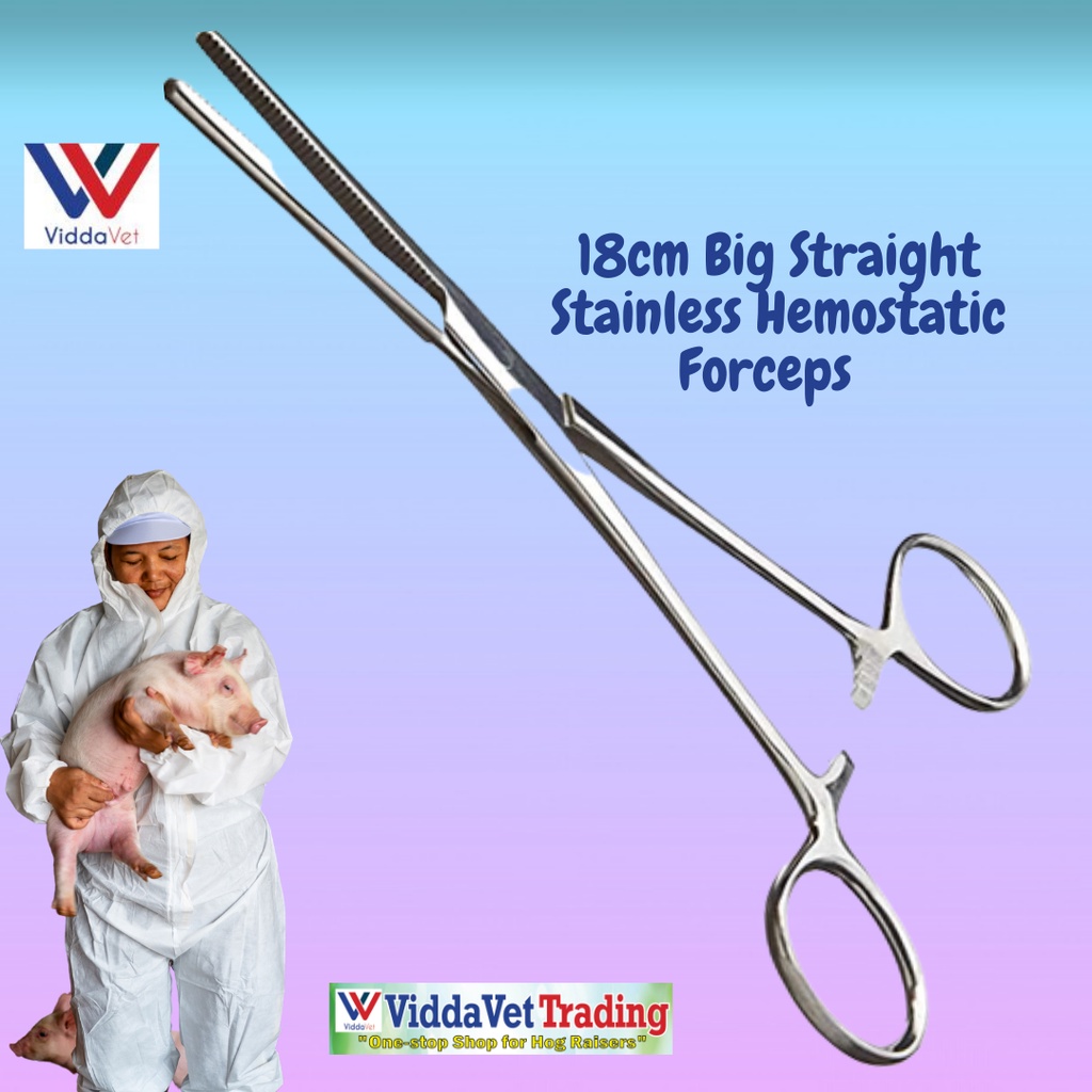 18 cm Forceps Straight Big Stainless 7.5" Fish deboning Forcep for ...