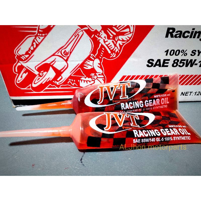 JVT GEAR OIL Racing 100% Fully Synthetic 85w-140 GL-5 120ml | Shopee ...