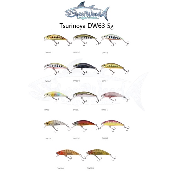 Tsurinoya DW63 5g 5cm Sinking Minnow | Shopee Philippines