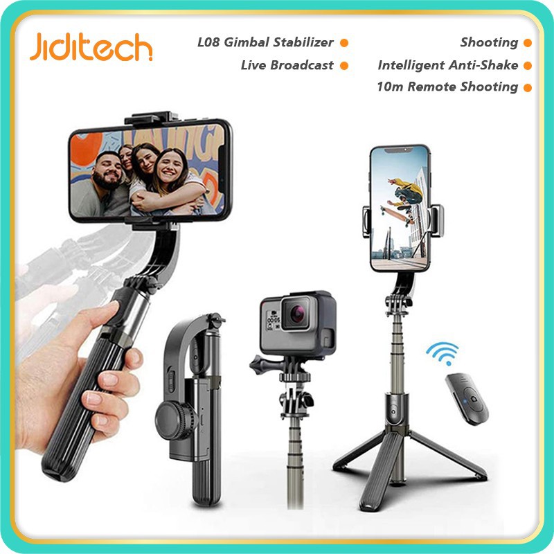 Phone-Stabilizer L08 Anti-Shake Handheld Gimbal Shooting Tripod Multi ...