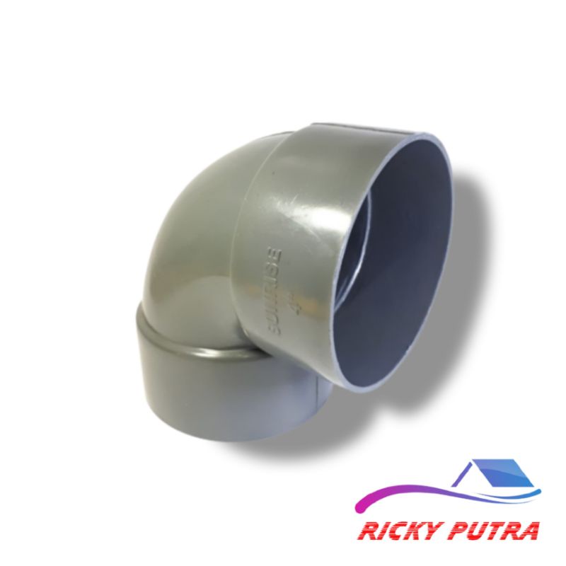 Knee 4" inch D/Elbow 4 in Pvc/Knie/Keni/L Pipe Connection 90 Pipe Bends ...