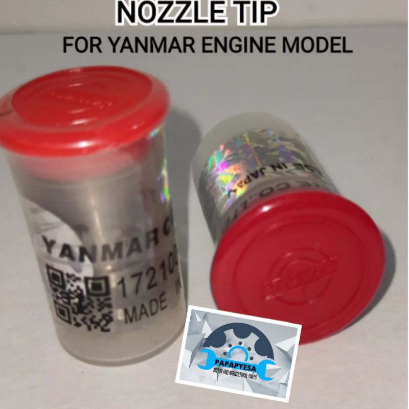 NOZZLE TIP FOR SINGLE CYLINDER DIESEL ENGINES ( ALL YANMAR MODELS TS/NT ...