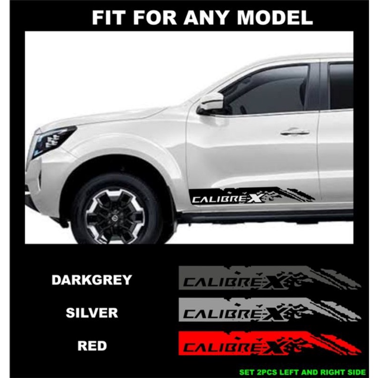 Nissan Navara Calibre X Sticker for side door | Shopee Philippines