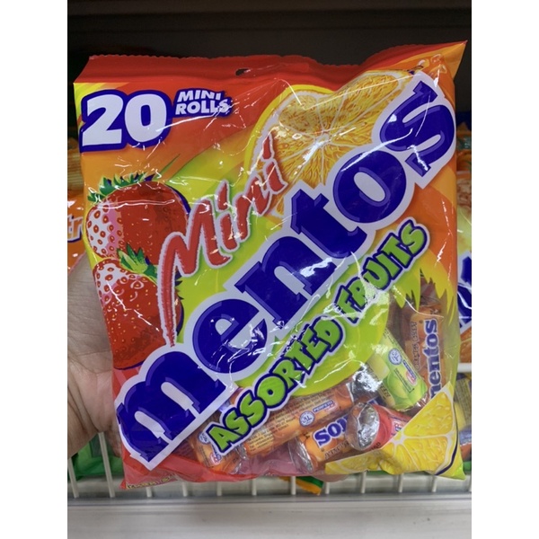 MENTOS MINI ROLLS 20 PCS PACK | Shopee Philippines