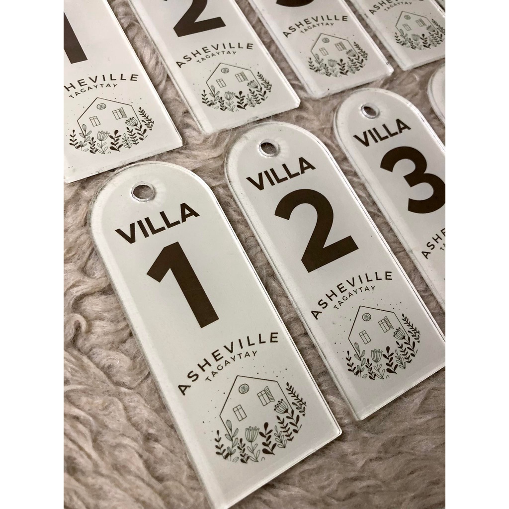 Keychains, Keytags for Hotels, Resorts 2x5, 1. x4 3mm acrylic with ring ...