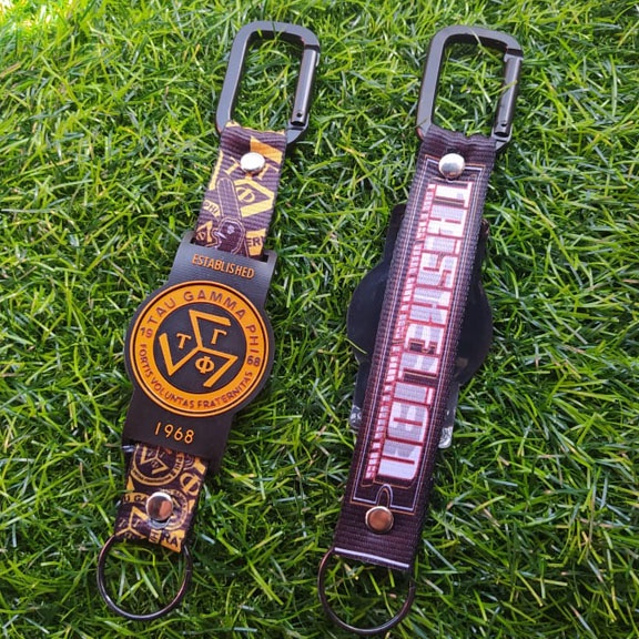 Key Holder MC Motorcycle Car Motorcycle Keychain Triskelion Tau Gamma ...
