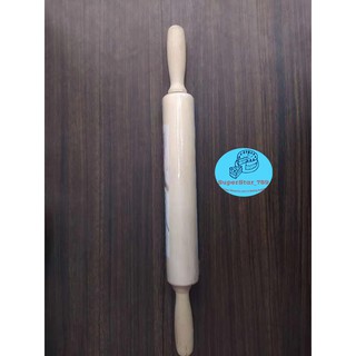 Wooden Rolling Pin Movable Stick 43 CM Long | Shopee Philippines