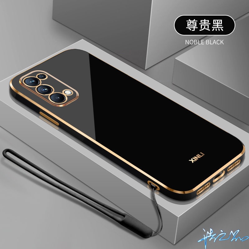 Casing Oppo Reno 7Z 8T 10 Case 5 2F 2Z 4 3 4G 5G Case Luxurious Texture ...