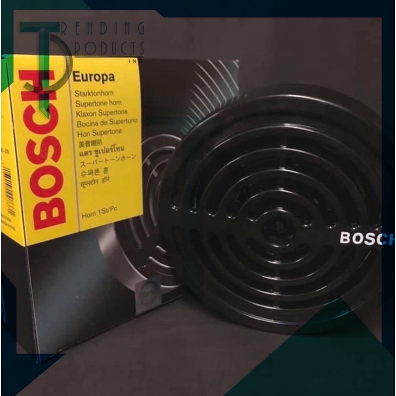 Bosch Europa Black Horn 910 with FREE Bosch Relay & Terminal Kits ...