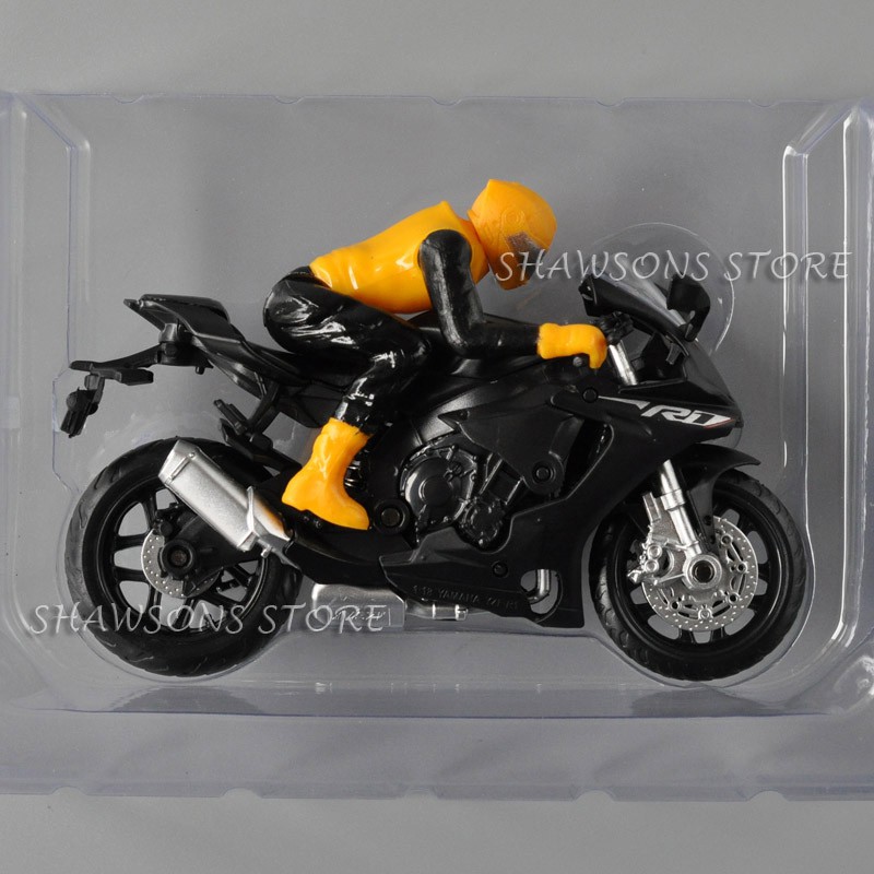 1:18 Scale Diecast Motorcycle Model Toys Yamaha YZF-R1 Sports Bike ...