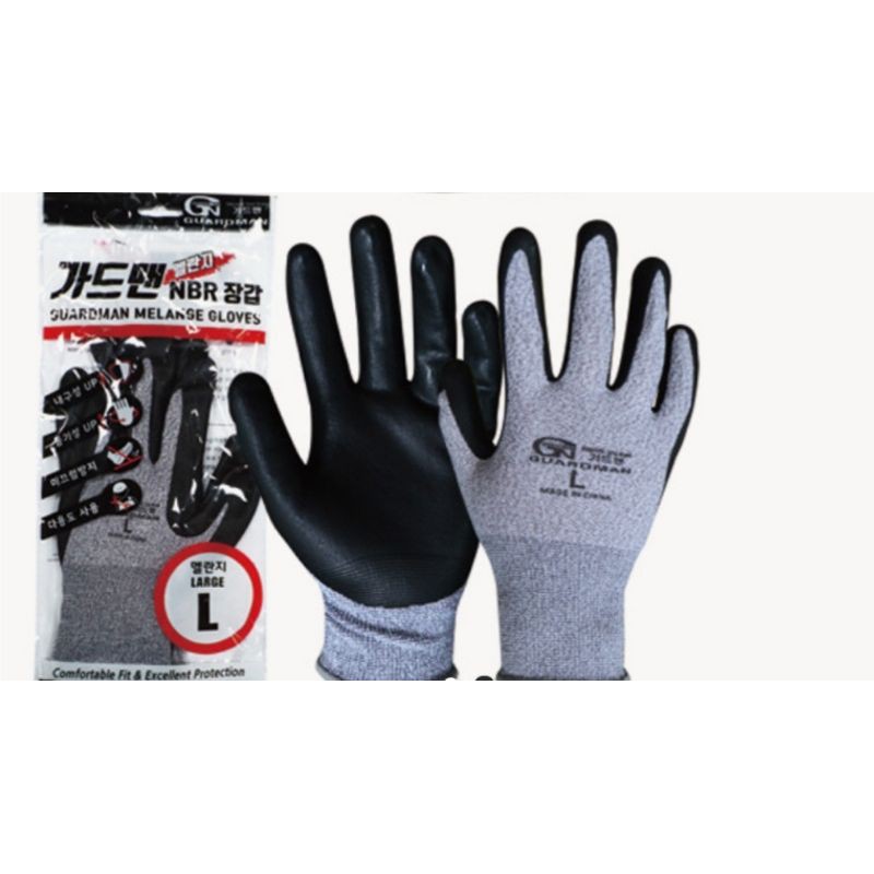 (Made In Korea) NBR Work Gloves | Shopee Philippines