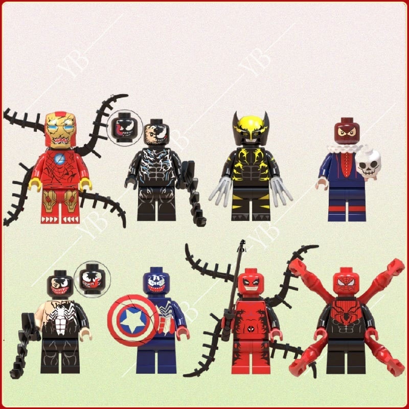Marvel Heroes Series Children's Assembled Building Block Toys lego ...