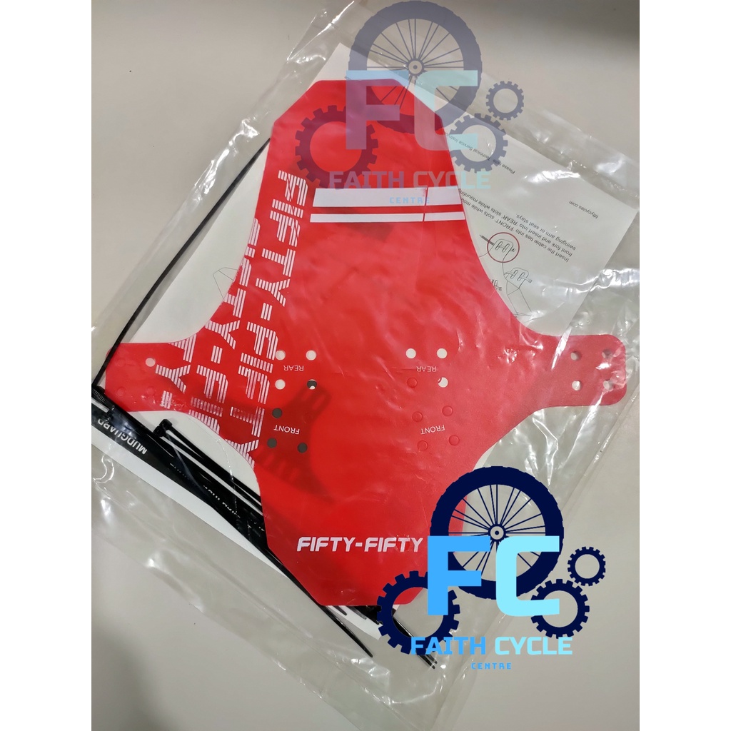 FIFTY FIFTY Mudguard Fender Foldable MTB BMX Bike (Sold per piece) | Shopee Philippines