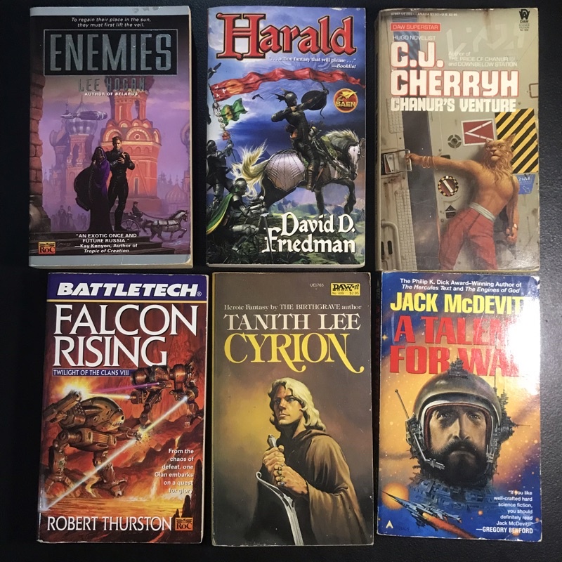 Sci-Fi | Fantasy Batch 1 | Mass Market Paperbacks | Used | Shopee ...