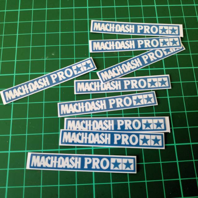 Tamiya Mini 4wd Mach Dash Pro Sticker | Shopee Philippines