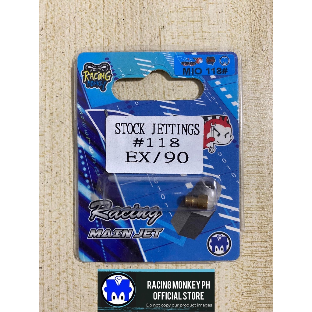 Stock Jettings/Stock Carburetor Jettings (Mio Sporty/Soulty/Amore/Soul ...
