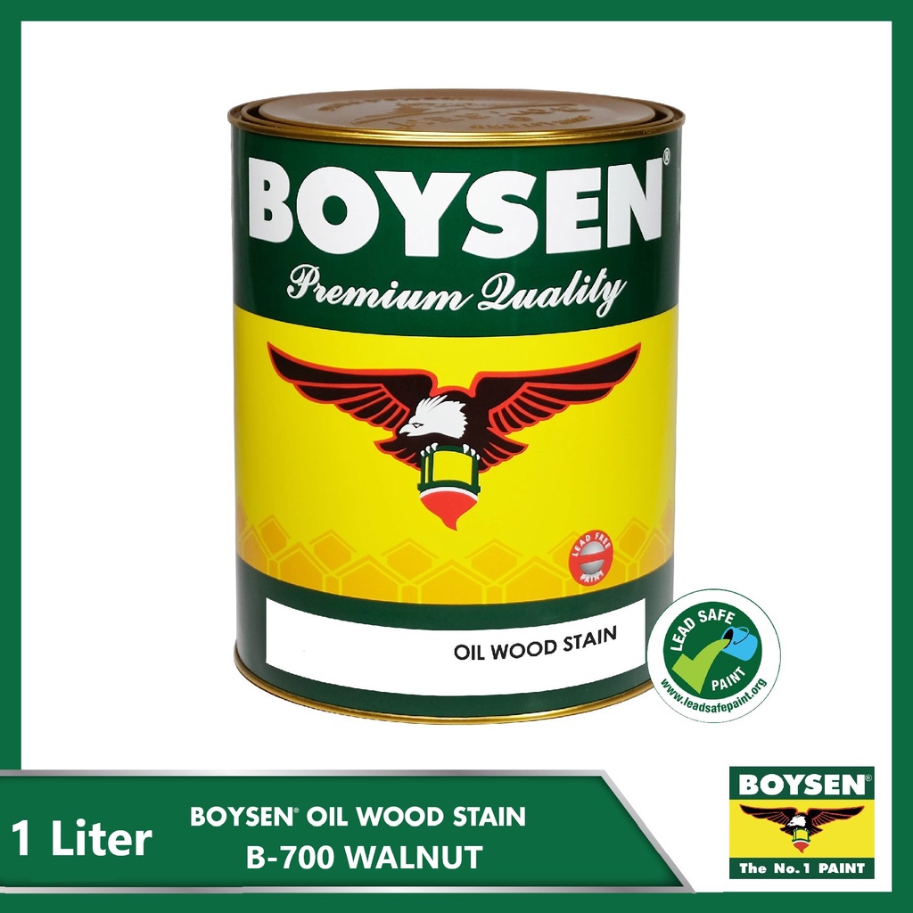 Boysen Oil Wood Stain Walnut 1 Liter • DCA Commercial • | Shopee ...
