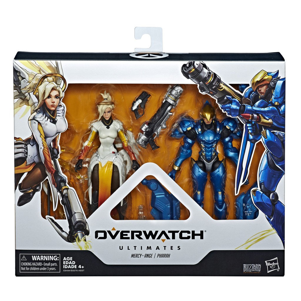 Hasbro Overwatch Ultimates Series Pharah and Mercy Dual Pack(Unlimited ...