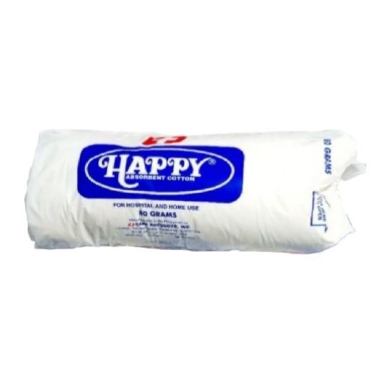 40g 80g 150g Happy Cotton Rolls Absorbent | Shopee Philippines