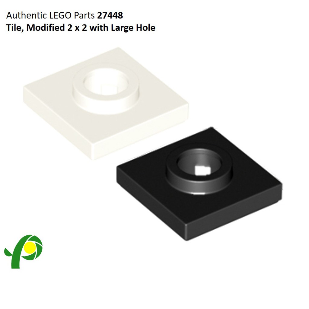 LEGO Parts 27448 Tile Modified 2x2 with Large Hole Sold per piece ...