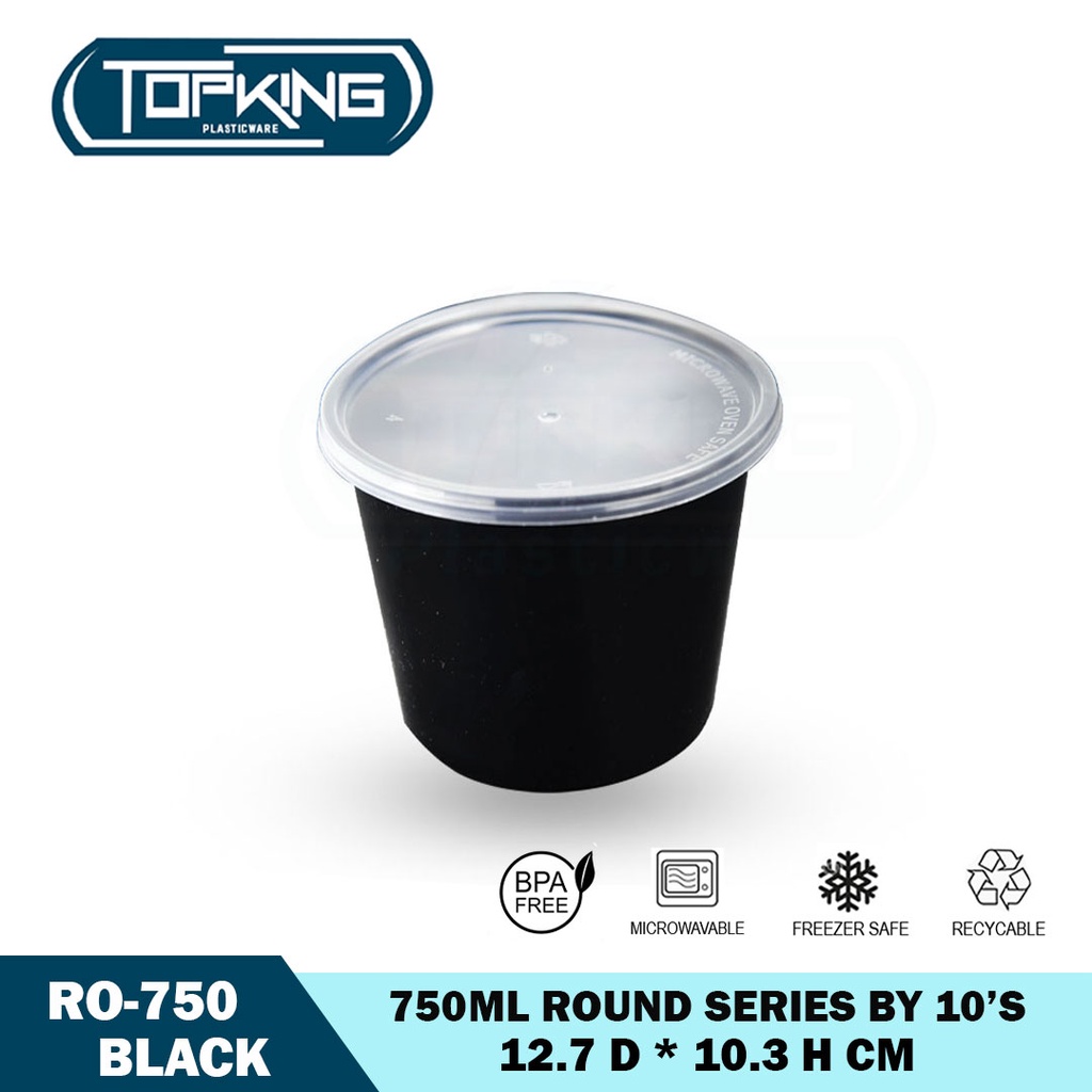 Ro-750ml Microwavable 30oz Clear And Black | Shopee Philippines