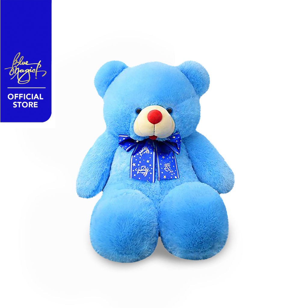 Blue Magic Stringbean, Jr. Xl Blue Bear Stuffed Toy (With Free Dust Bag ...
