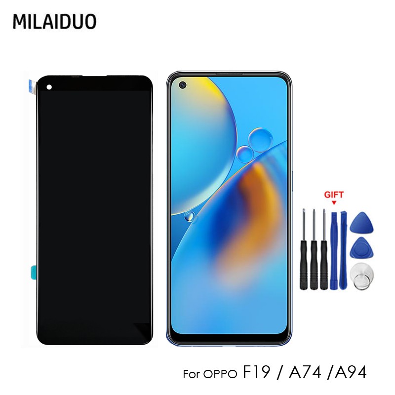 Incell TFT LCD For OPPO F19 /A74 / A94 5G LCD Display Touch Screen Digitizer Assembly ...