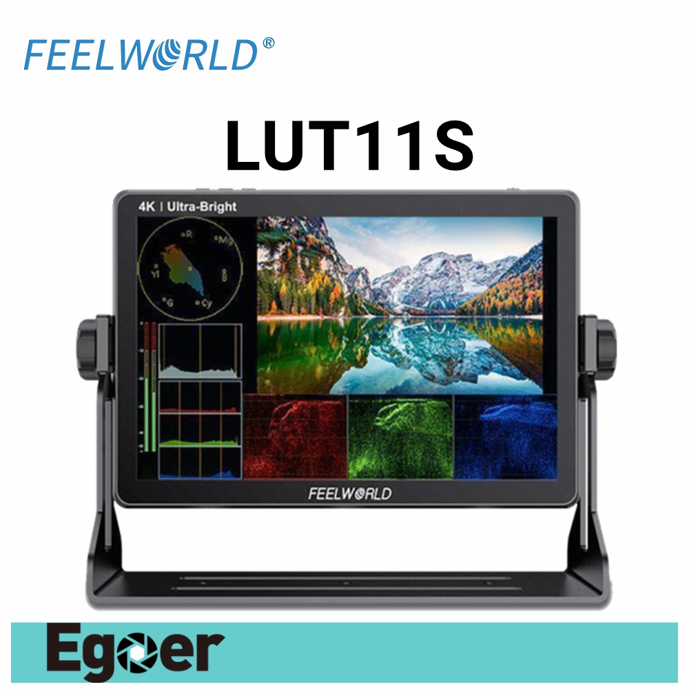 FEELWORLD LUT11S 10.1 Inch 2000nit Ultra Bright IPS Touch Screen 3DLUT ...