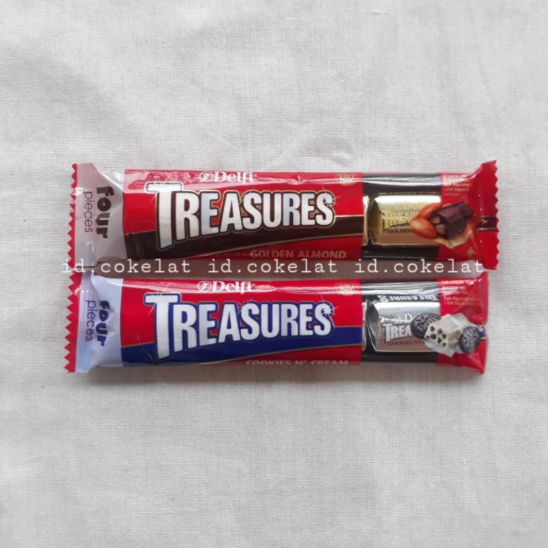 1pack chocolate Delfi treasures almond cookies cream milk chocolate ...