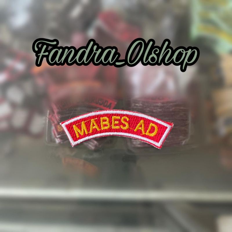 AD MABES Service Embroidery Badge. Best quality goods! | Shopee Philippines