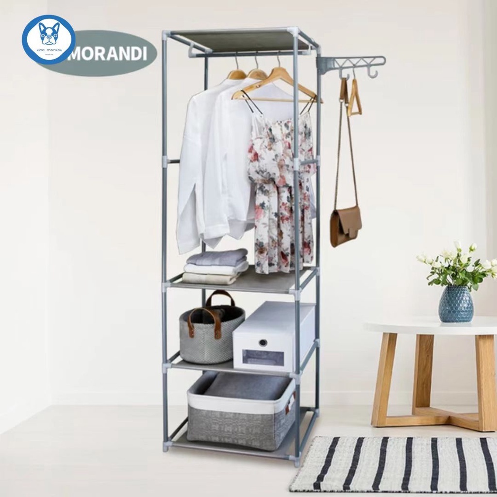 KM Coat Rack Creative Simple Coatrack Bedroom Floor Bedroom Multi ...