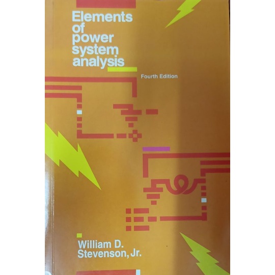 Elements of power system analysis by stevenson | Shopee Philippines