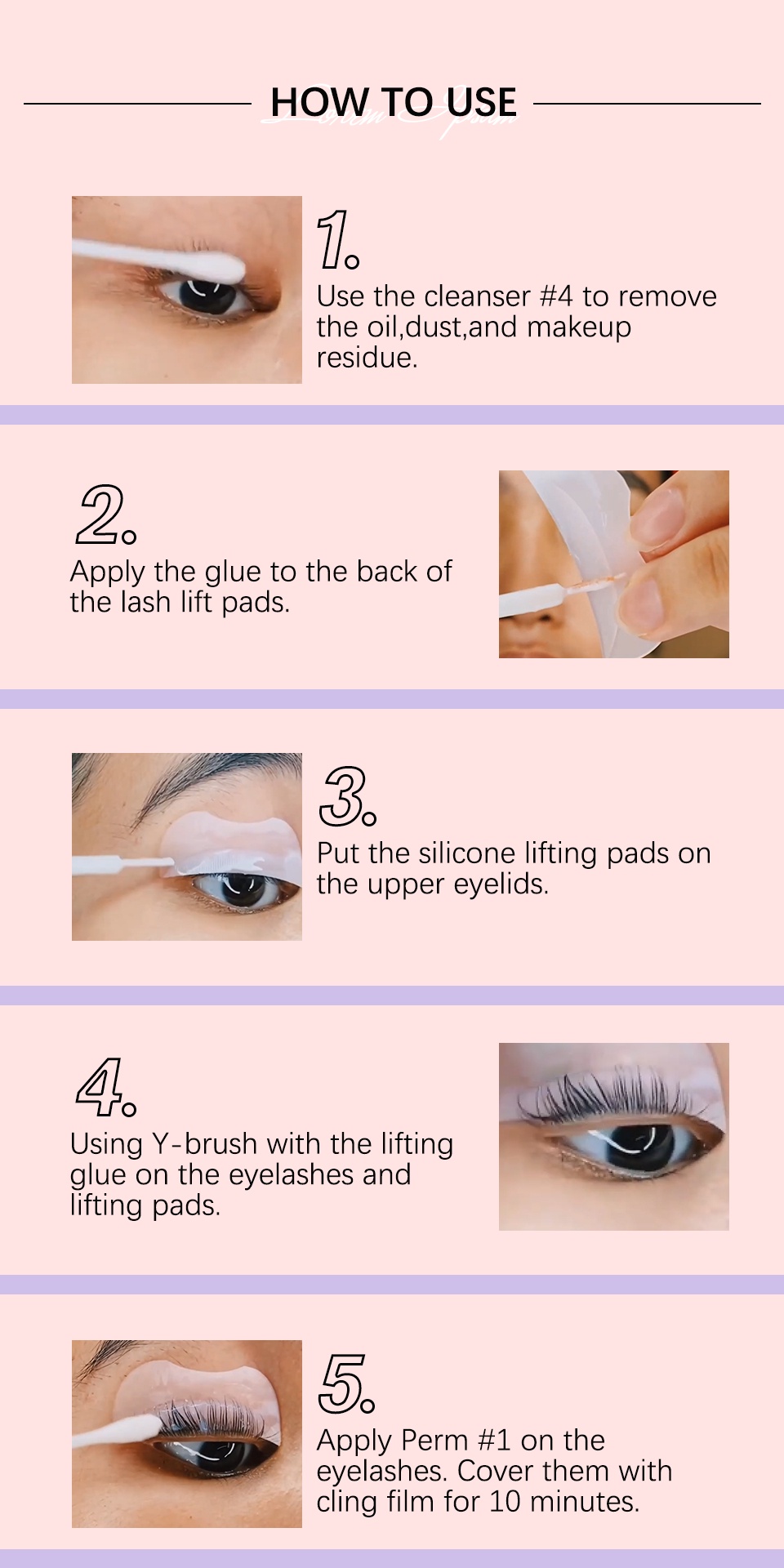 DIY Lash Lift Kit For Home Use - Professional Grade Eyelash Perm & Brow ...