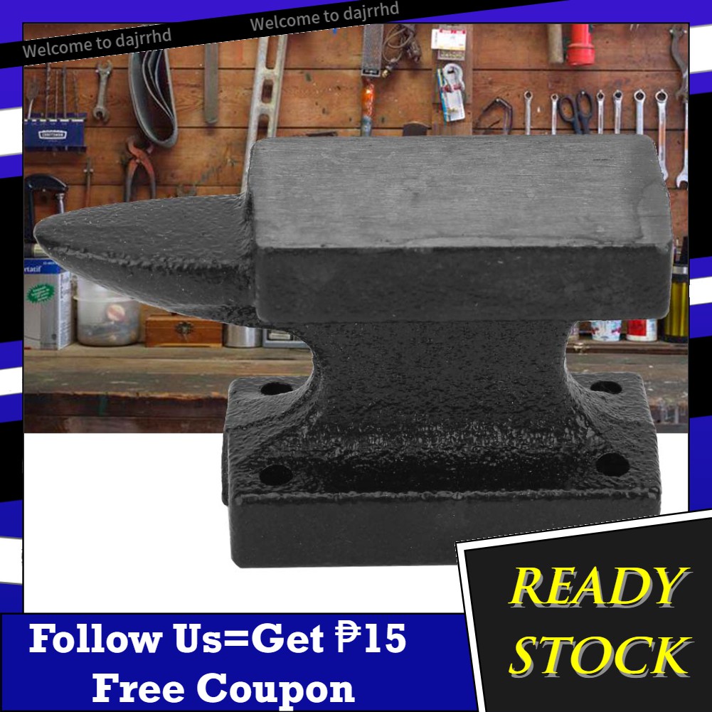 Anvil Portable Rugged Cast Iron Blacksmith Stable Workbench Wire Work ...