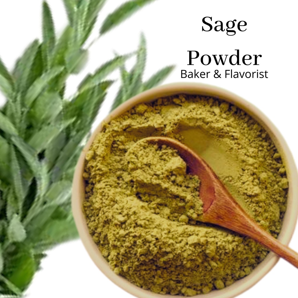 Sage Powder 鼠尾草粉 500g Herbs & Spices Oregano Flakes Serbuk Oregano Food ...