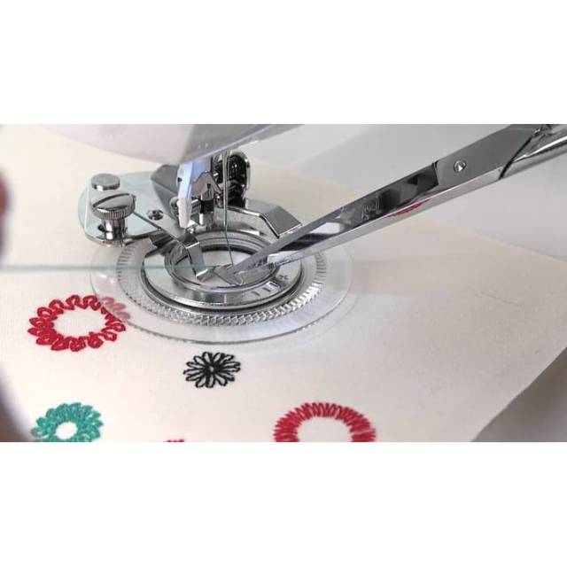 Mesin Singer Flower Stitch Attachment Foot Portable Sewing Machine