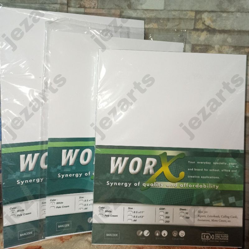200gsm Worx Vellum Board (REPACKED ONLY)|jezarts | Shopee Philippines