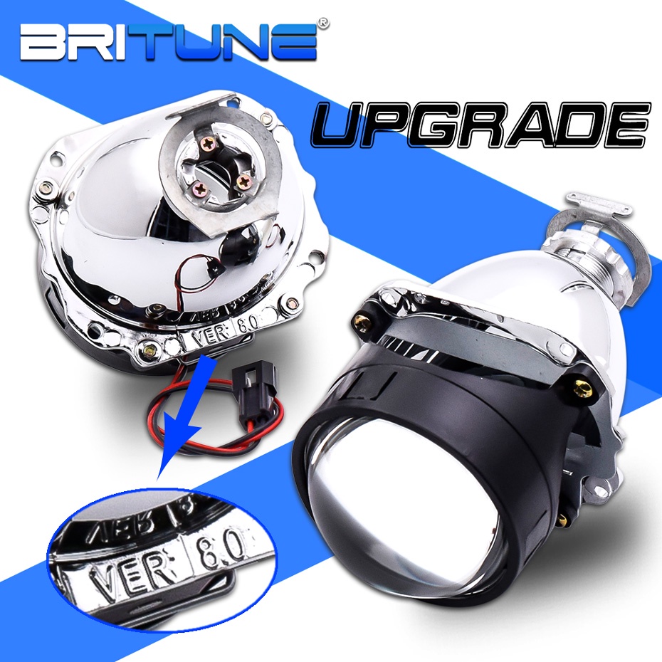 Mini Projector H1 H4 H7 Headlight Lenses Bi-xenon Lens 2.5 Automobiles ...