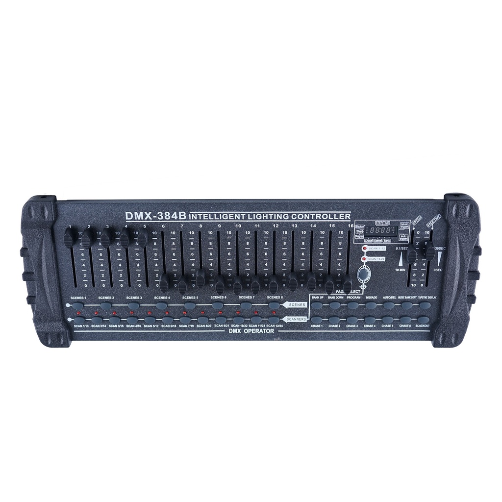 DMX-384B Professional Lighting Effect Controller 16 DMX Console Stage ...