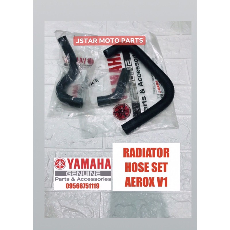 RADIATOR HOSE SET (3pcs) AEROX V1 YAMAHA GENUINE | Shopee Philippines