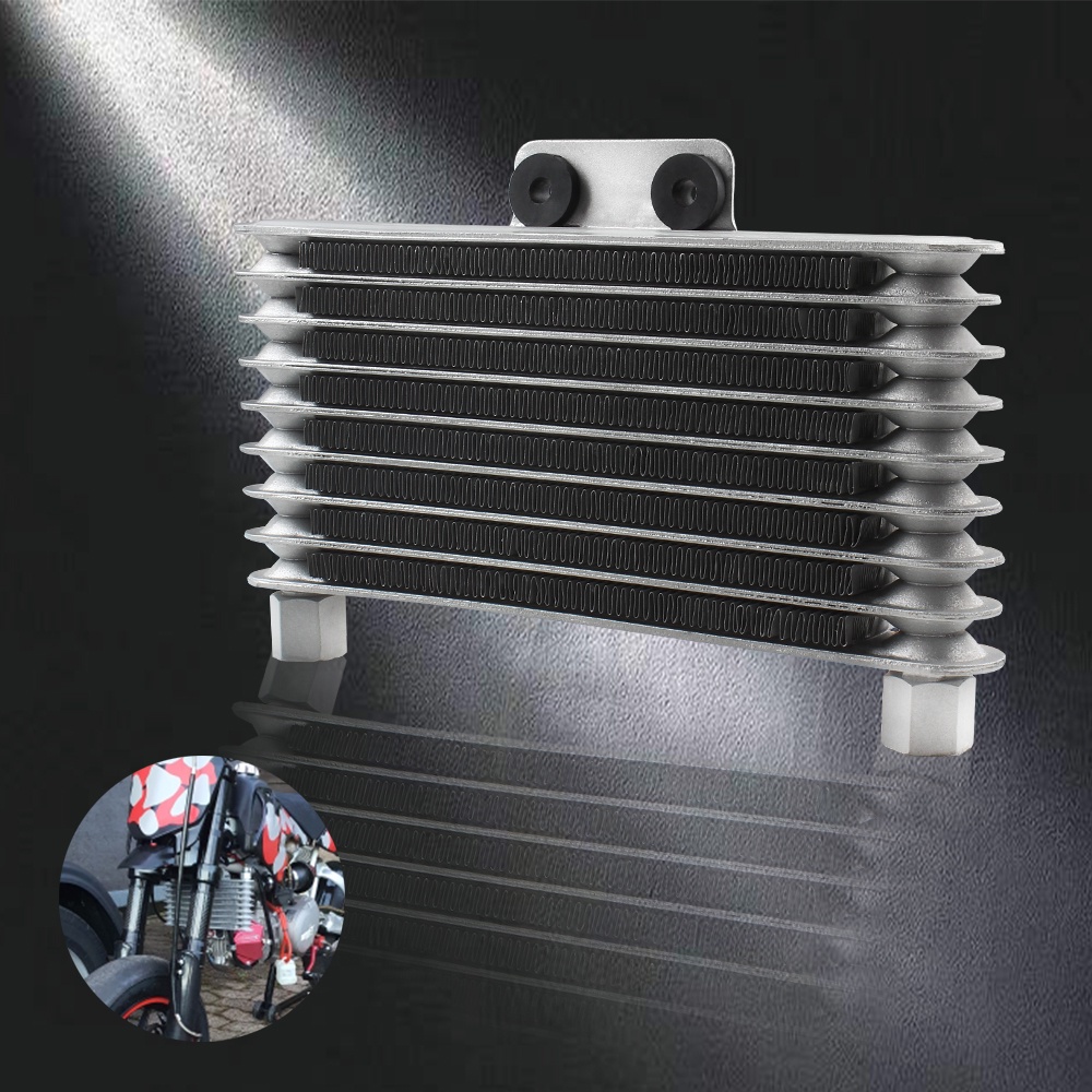 6 & 8 Rows Motorcycle Engine Oil Cooler Radiator RAIDER 150 Oil Cooler ...