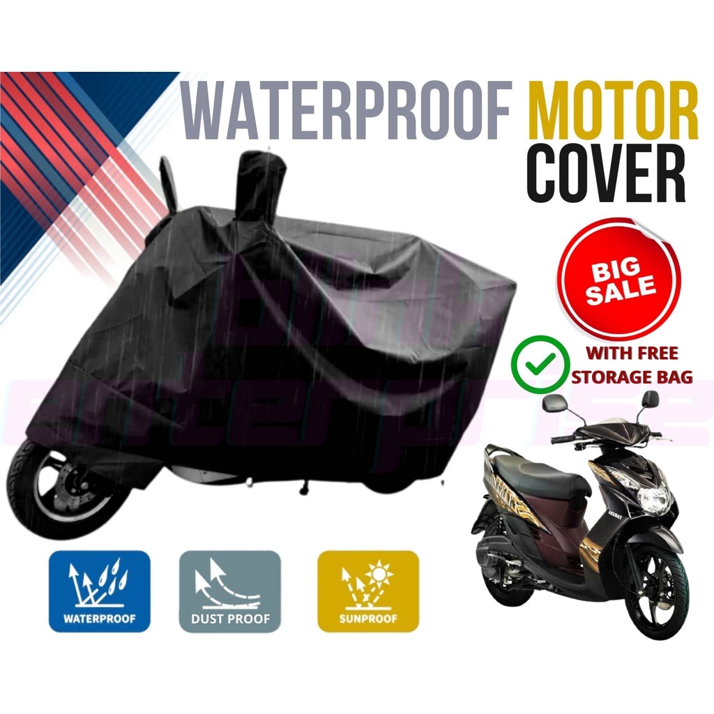 WATERPROOF Motorcycle Cover Motor Cover QUALITY FOR MIO SOUL 115 CARB ...