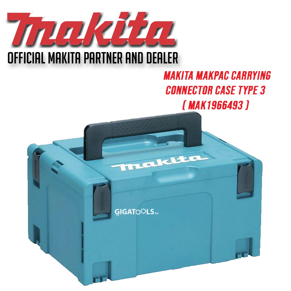Makita MAKPAC Connector Carrying Case Type 3 ( Large ) MAK1966493 ...