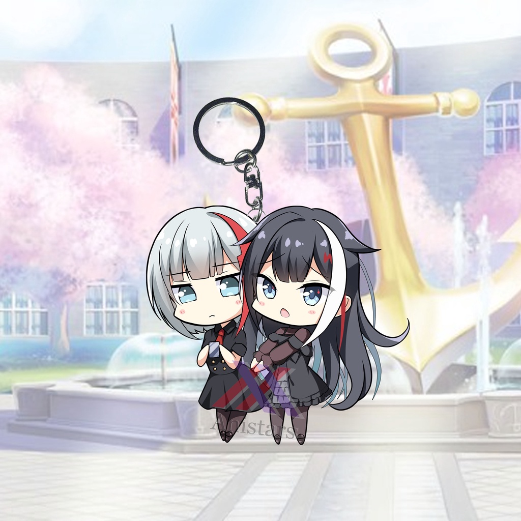 GANTUNGAN Anime Keychain azur lane admiral graf spee% deutchland 01 ...