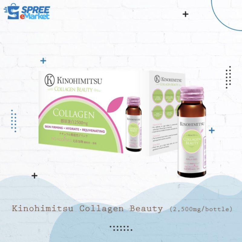 Kinohimitsu Collagen Beauty 10's (2,500mg/bottle) | Shopee Philippines