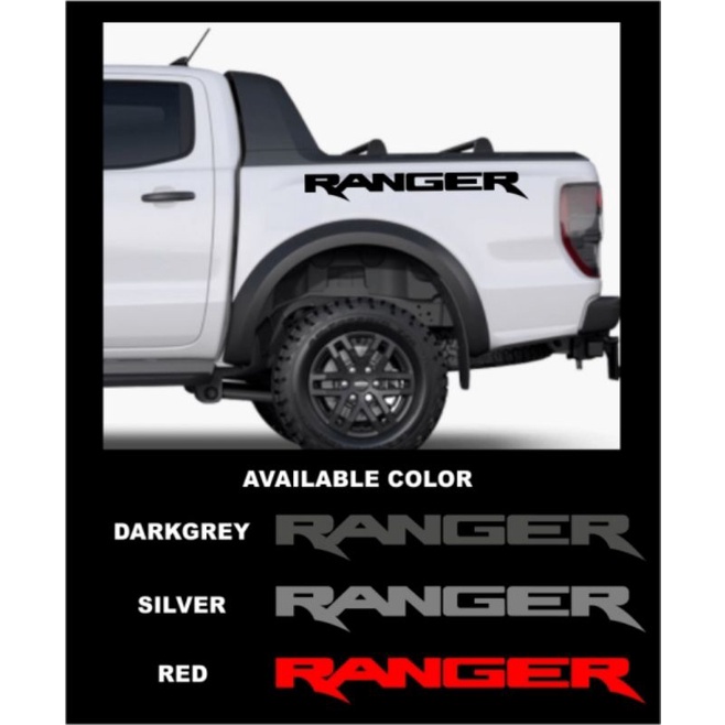 Ford Ranger Raptor Sticker Decals for side set 2pcs | Shopee Philippines